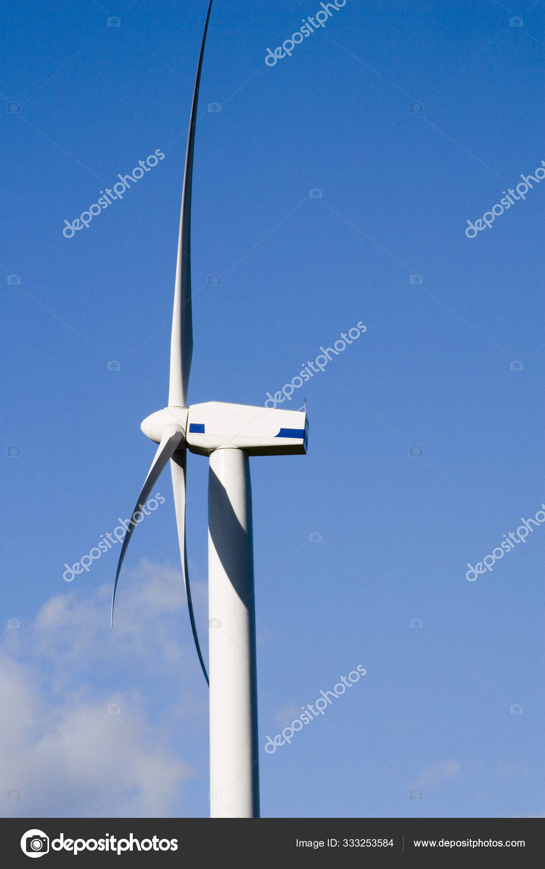 Molino Viento Parque Eólico Central Eólica — Foto de stock #333253584 ...