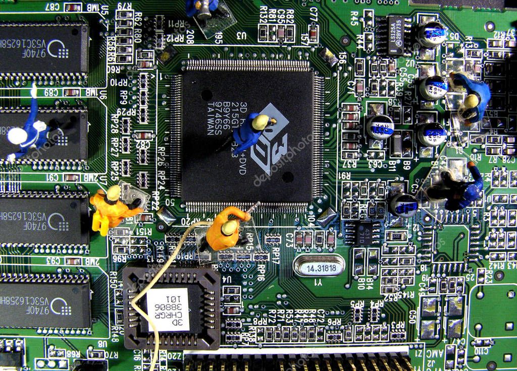 microcircuitos informáticos, fondo electrónico 2022