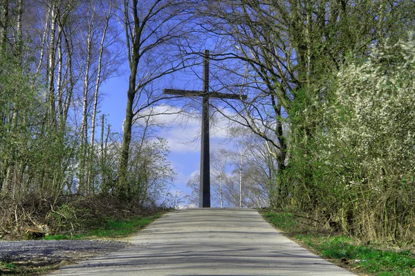 Walking toward cross Stock Photos, Royalty Free Walking toward cross ...