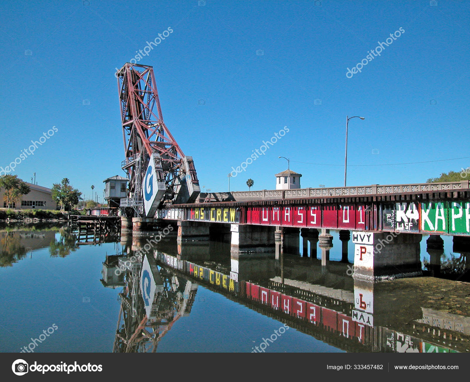 Drawbridge River Tampa Florida — Stock Editorial Photo ...