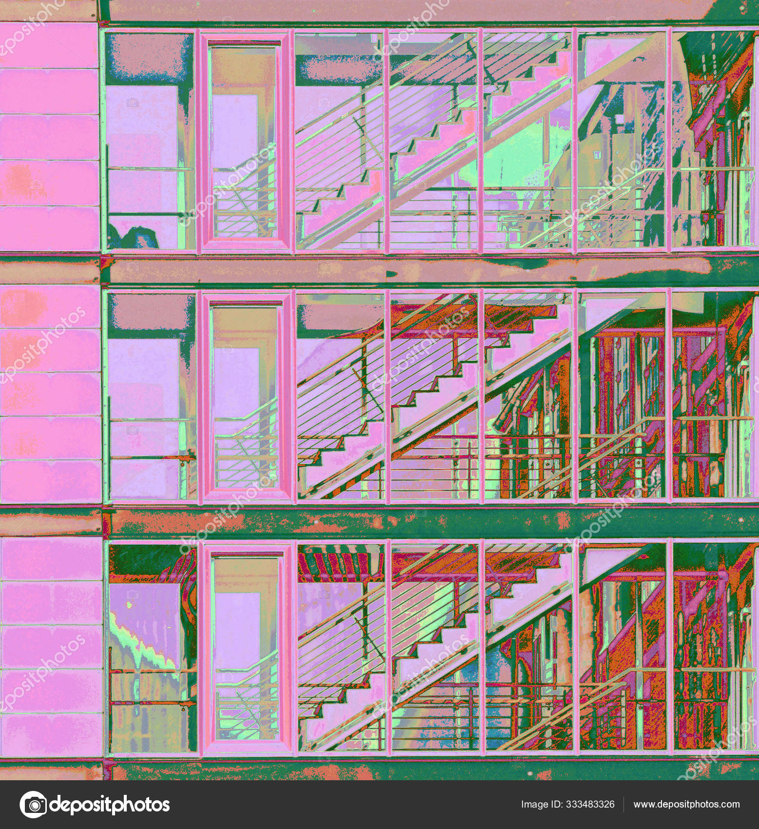 Color Disease Solarization Color Shift Stock Photo by ...