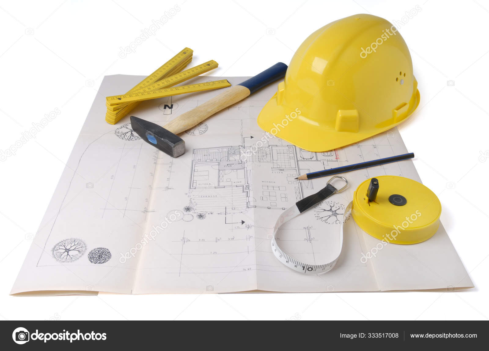 Planning Phase Architectural Tools — Stock Photo © PantherMediaSeller ...