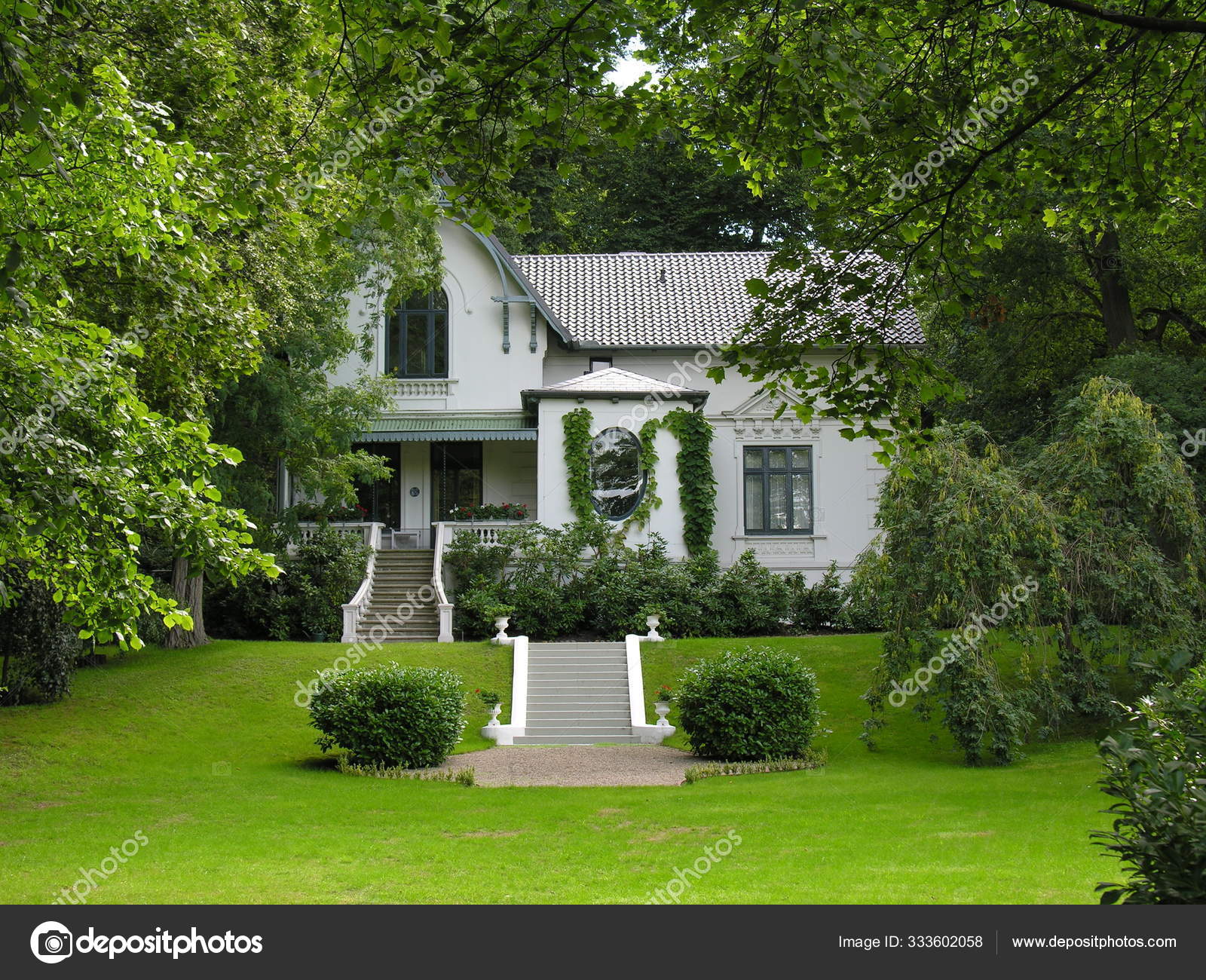 Villa Countryside Stock Photo by ©PantherMediaSeller 333602058
