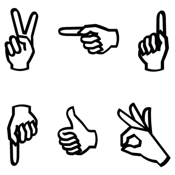Hand pictogram Stock Photos, Royalty Free Hand pictogram Images ...
