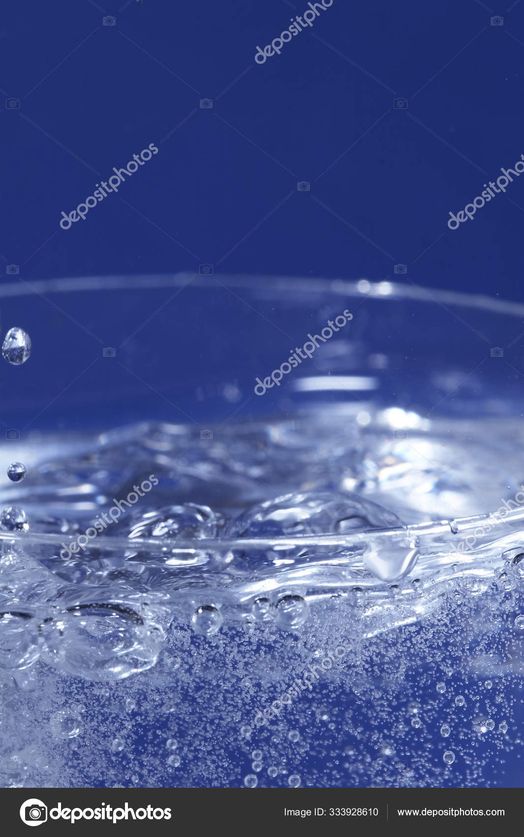Water Splash Blue Background Stock Photo by ©PantherMediaSeller 333928610