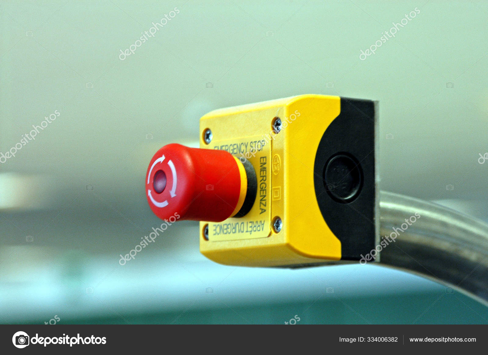 Old Yellow Electric Plug Wall — Stock Photo © PantherMediaSeller #334006382