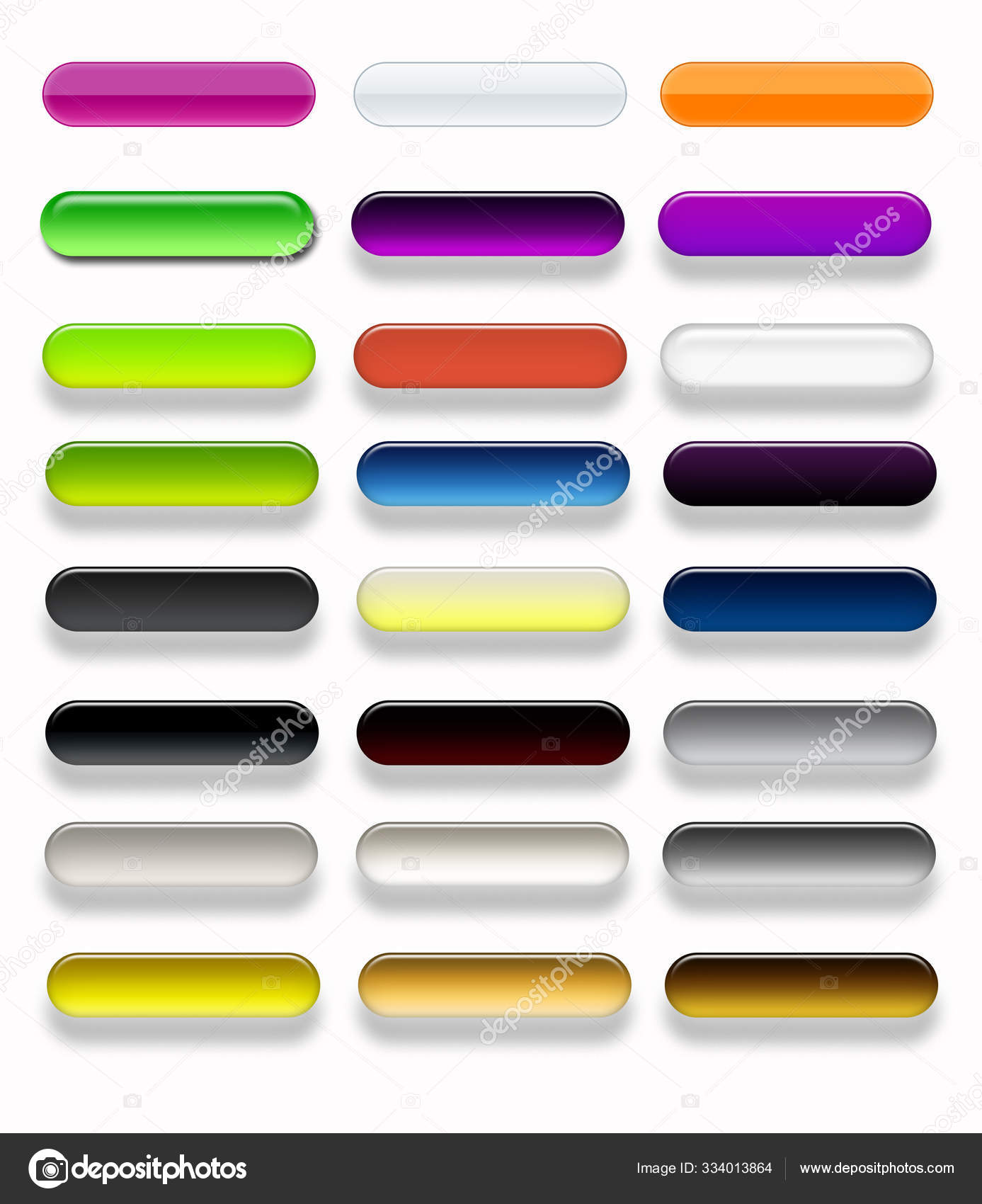 Colorful Web Button Icon Template — Stock Photo © PantherMediaSeller ...