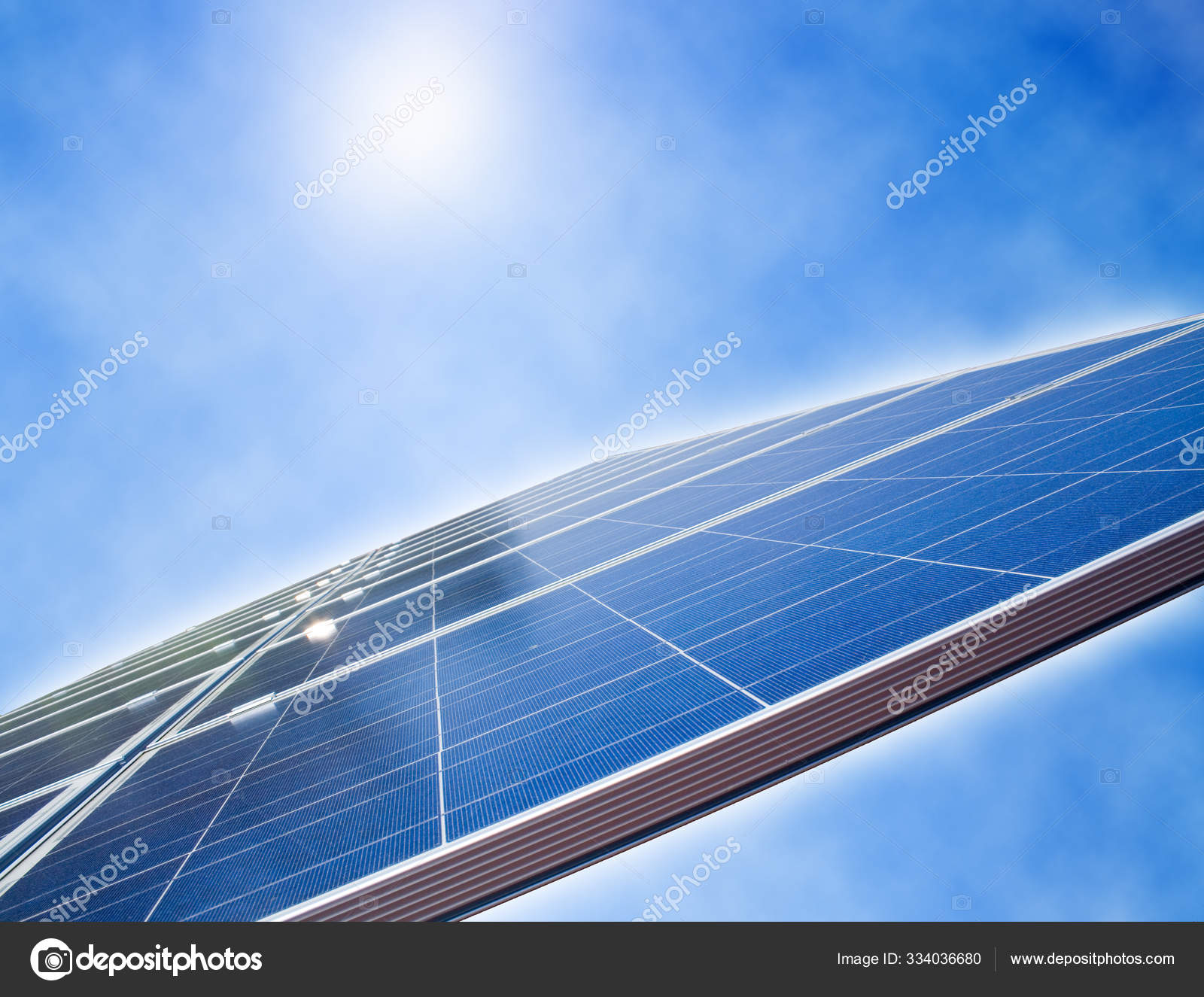 Solar Blue Sky Background Stock Photo by ©PantherMediaSeller 334036680