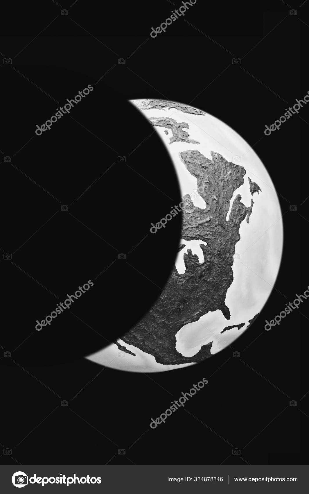 Lunar Eclipse Night Sky — Stock Photo © PantherMediaSeller #334878346