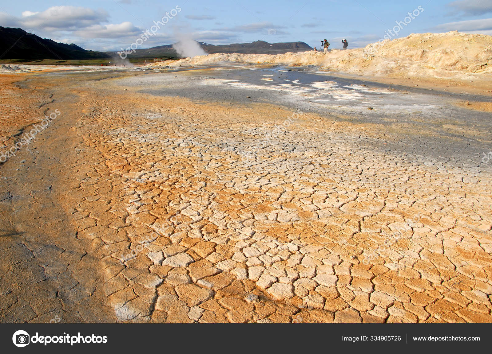 Namafjall High Temperature Area Stock Photo by ©PantherMediaSeller ...