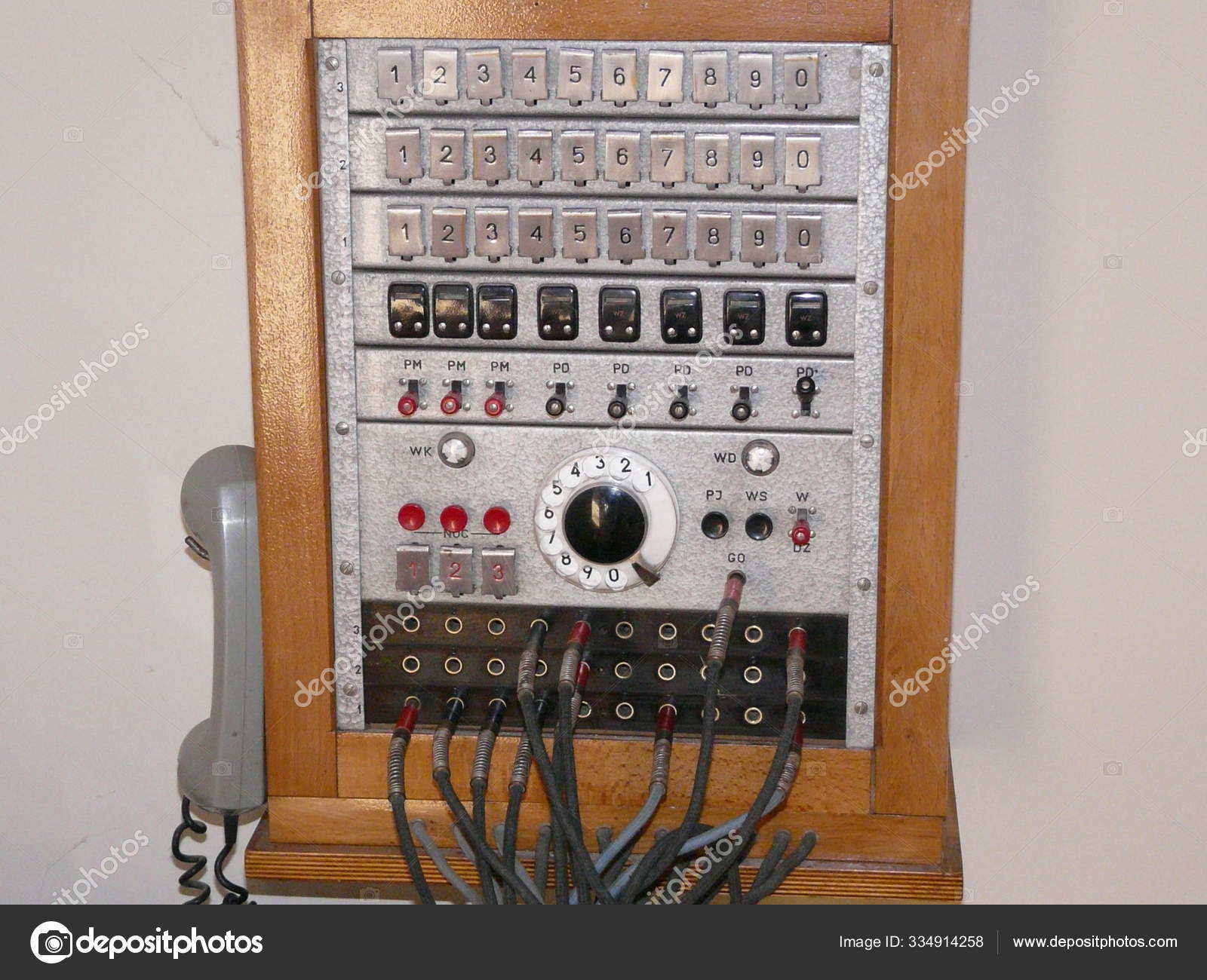 Old Sound Control Panel Stock Photo by ©PantherMediaSeller 334914258