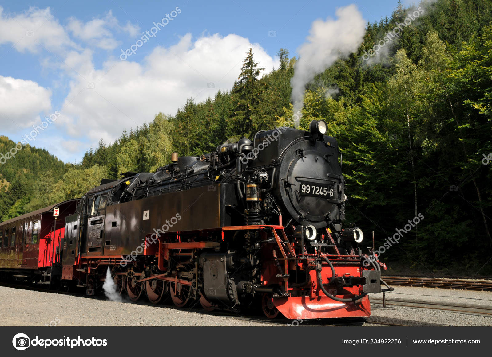 Narrow Gauge Railway Platform Harz Stock Photo by ©PantherMediaSeller ...