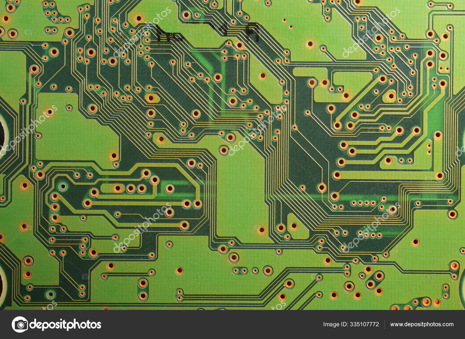 Computer Micro Circuits Electronic Background Stock Photo by ...