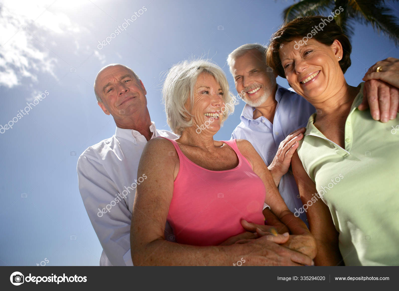 Group Seniors Smiling — Stock Photo © PantherMediaSeller #335294020