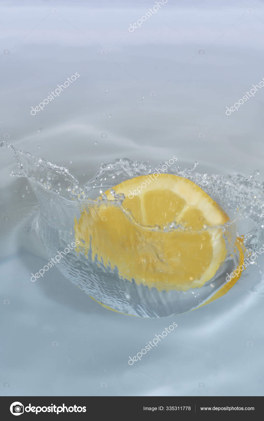 Lemon Water Splash Stock Photo by ©PantherMediaSeller 335311778