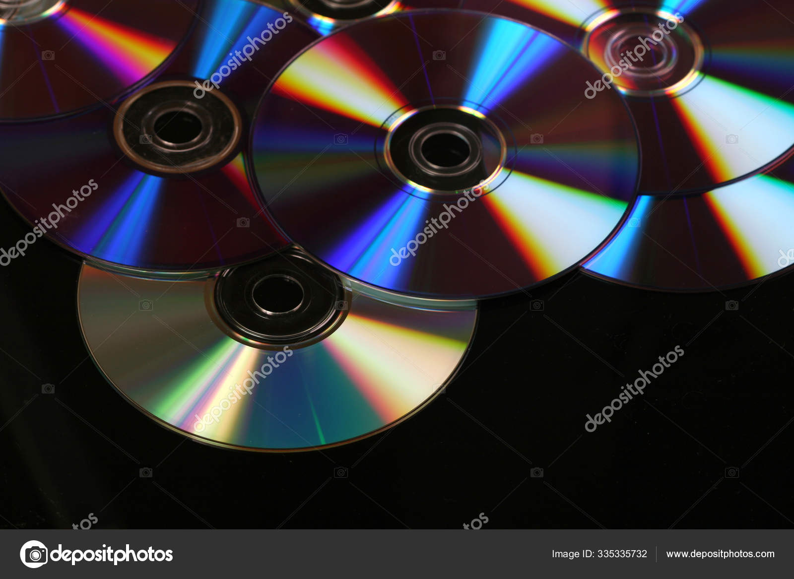 Compact Disc Digital Optical Disc Data Storage — Stock Photo ...