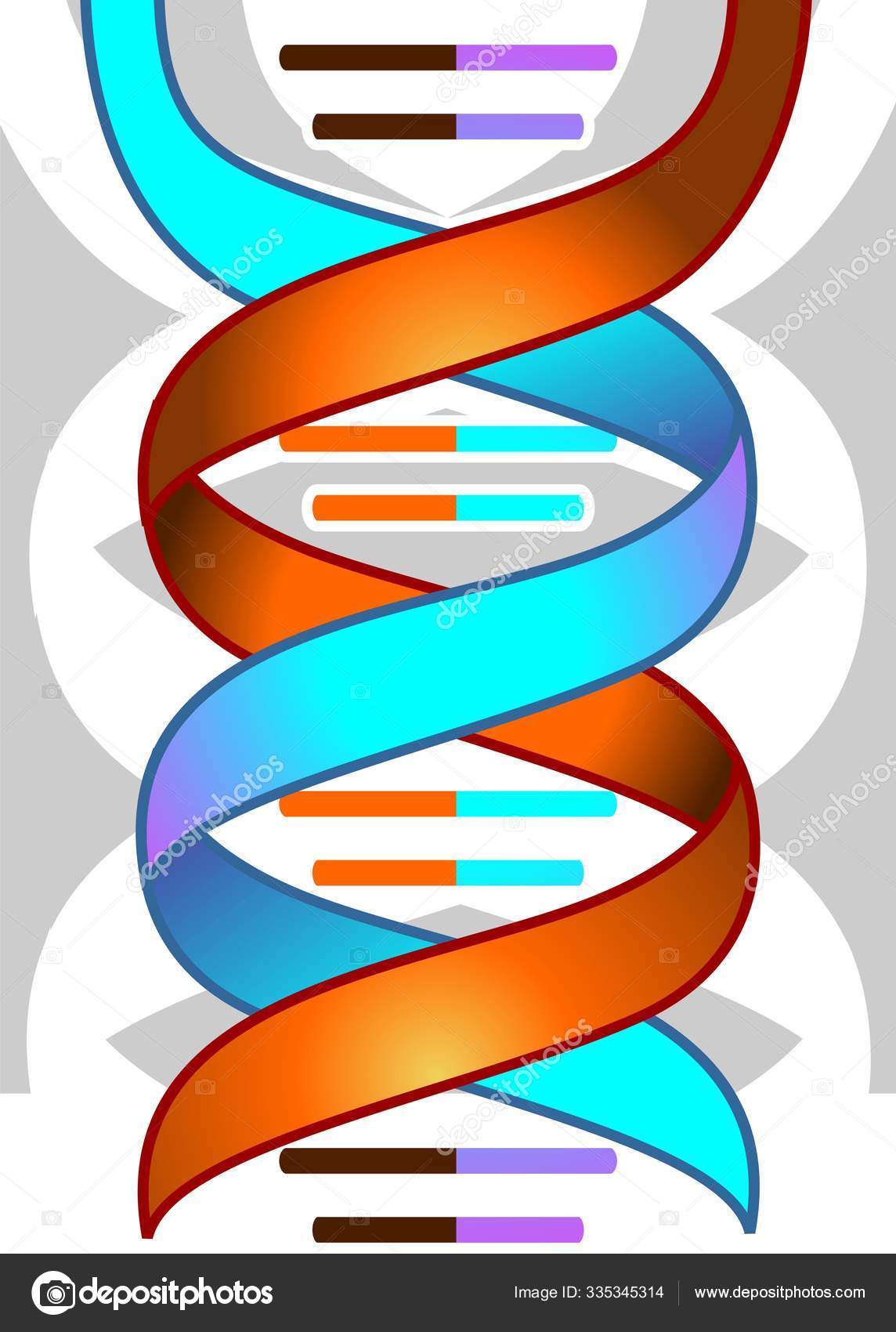 Abstract Molecular Art Illustration Biology Stock Illustration by ...