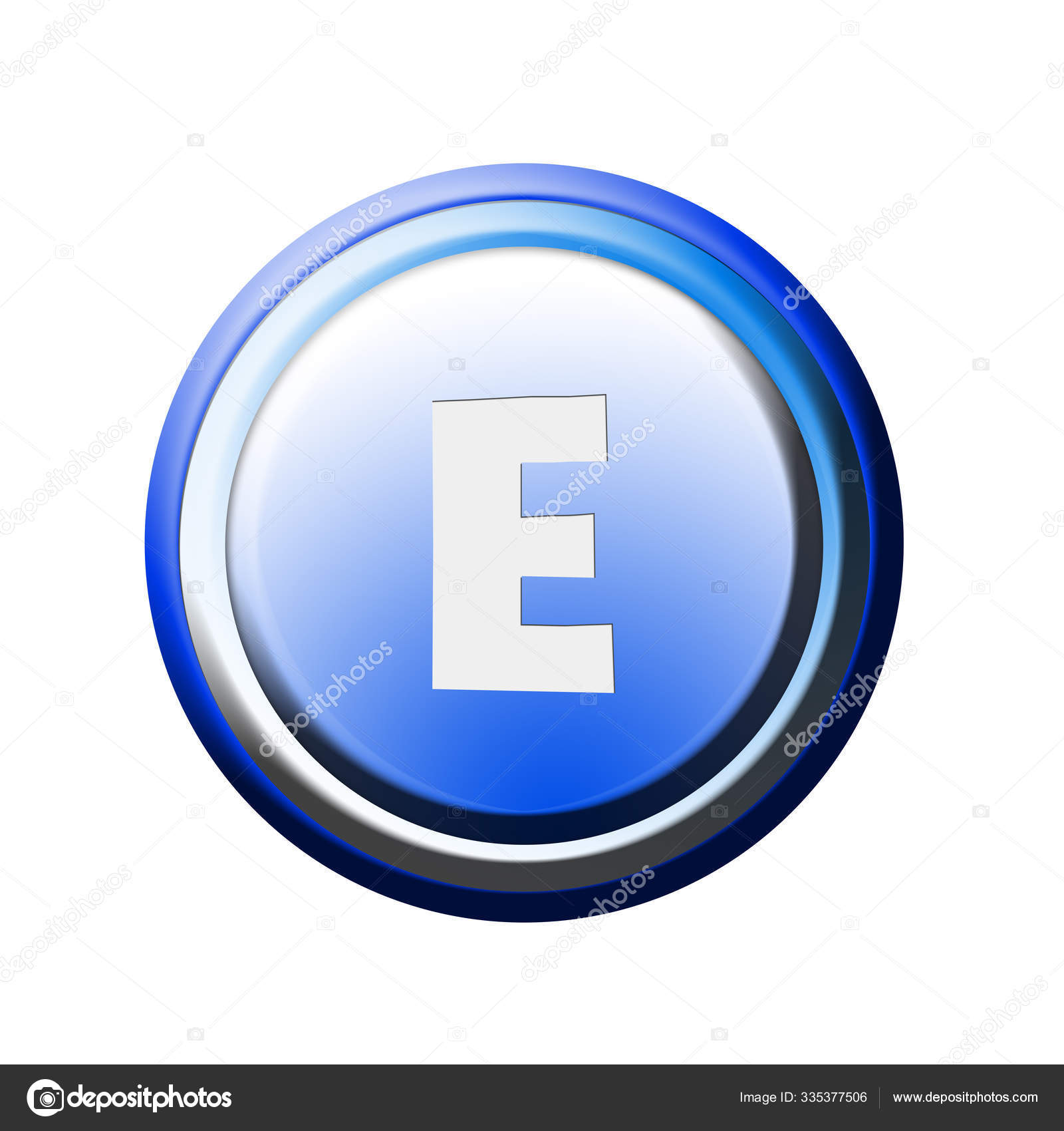Button Letter — Stock Photo © PantherMediaSeller #335377506