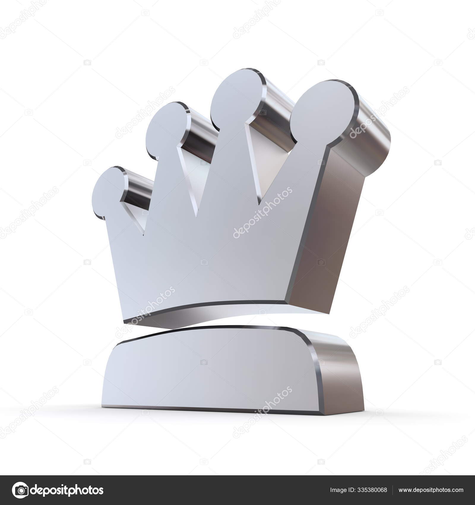Shiny Peaked Solid Crown — Stock Photo © PantherMediaSeller #335380068