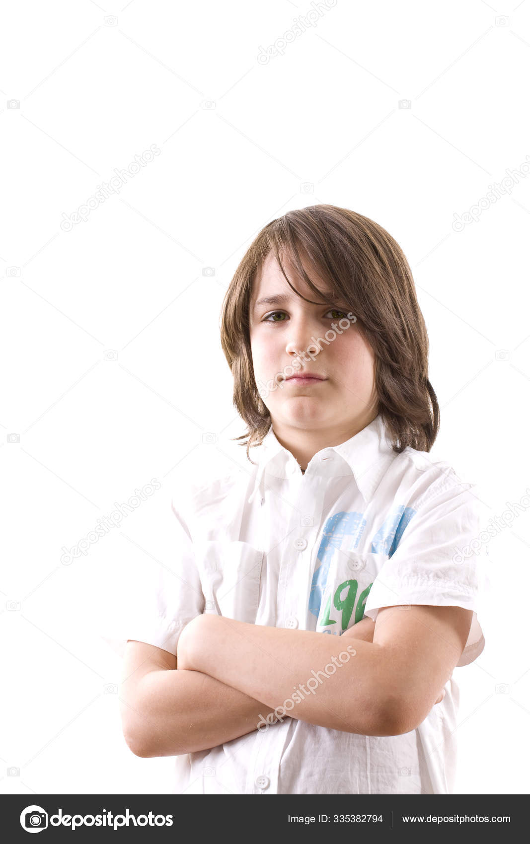 Strong Boy Crossed Arms Stock Photo by ©PantherMediaSeller 335382794