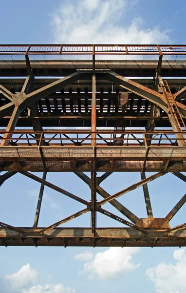 Truss Bridge Overhead Structure — Stock Photo © PantherMediaSeller ...