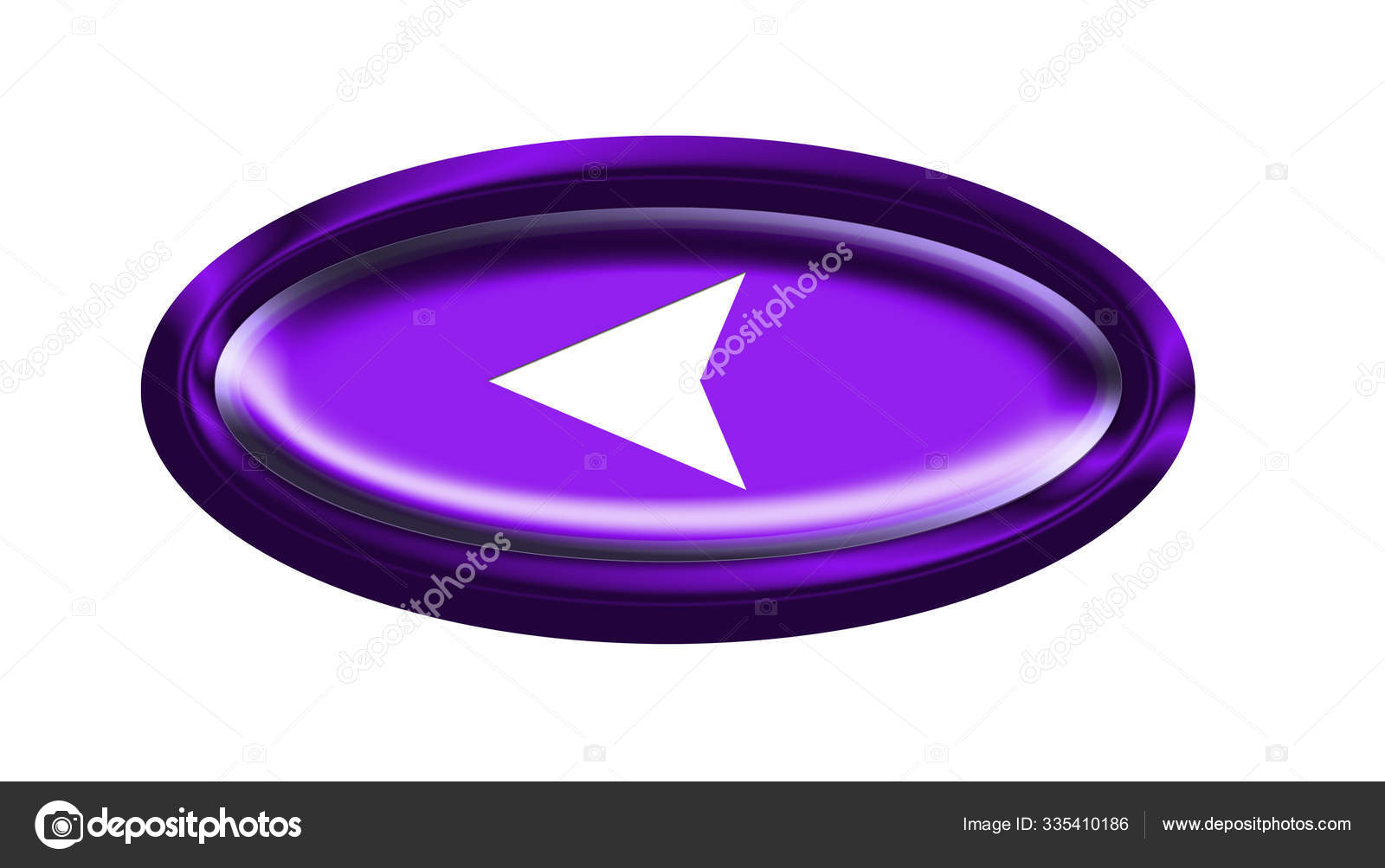 Graphic Arrow Sign Button Illustration — Stock Photo ...