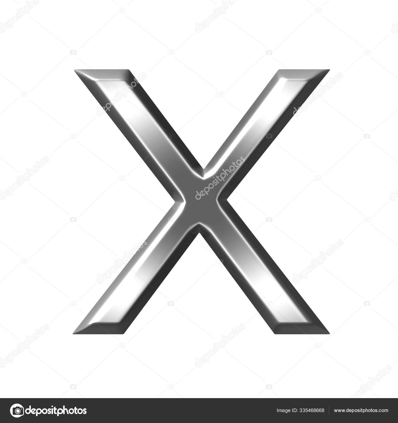 Silver Letter — Stock Photo © PantherMediaSeller #335468668