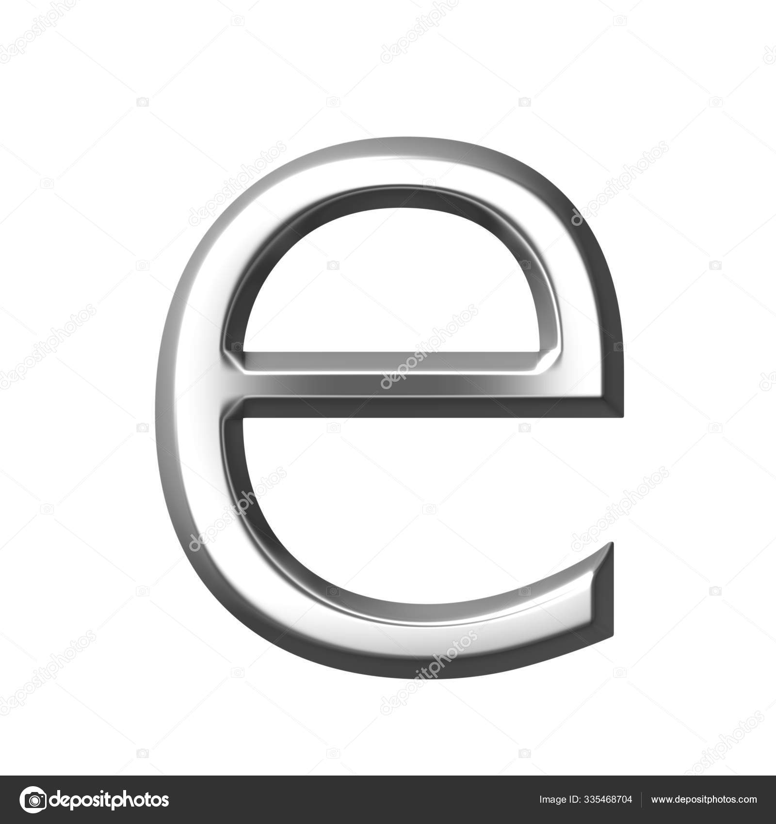 Silver Letter — Stock Photo © PantherMediaSeller #335468704