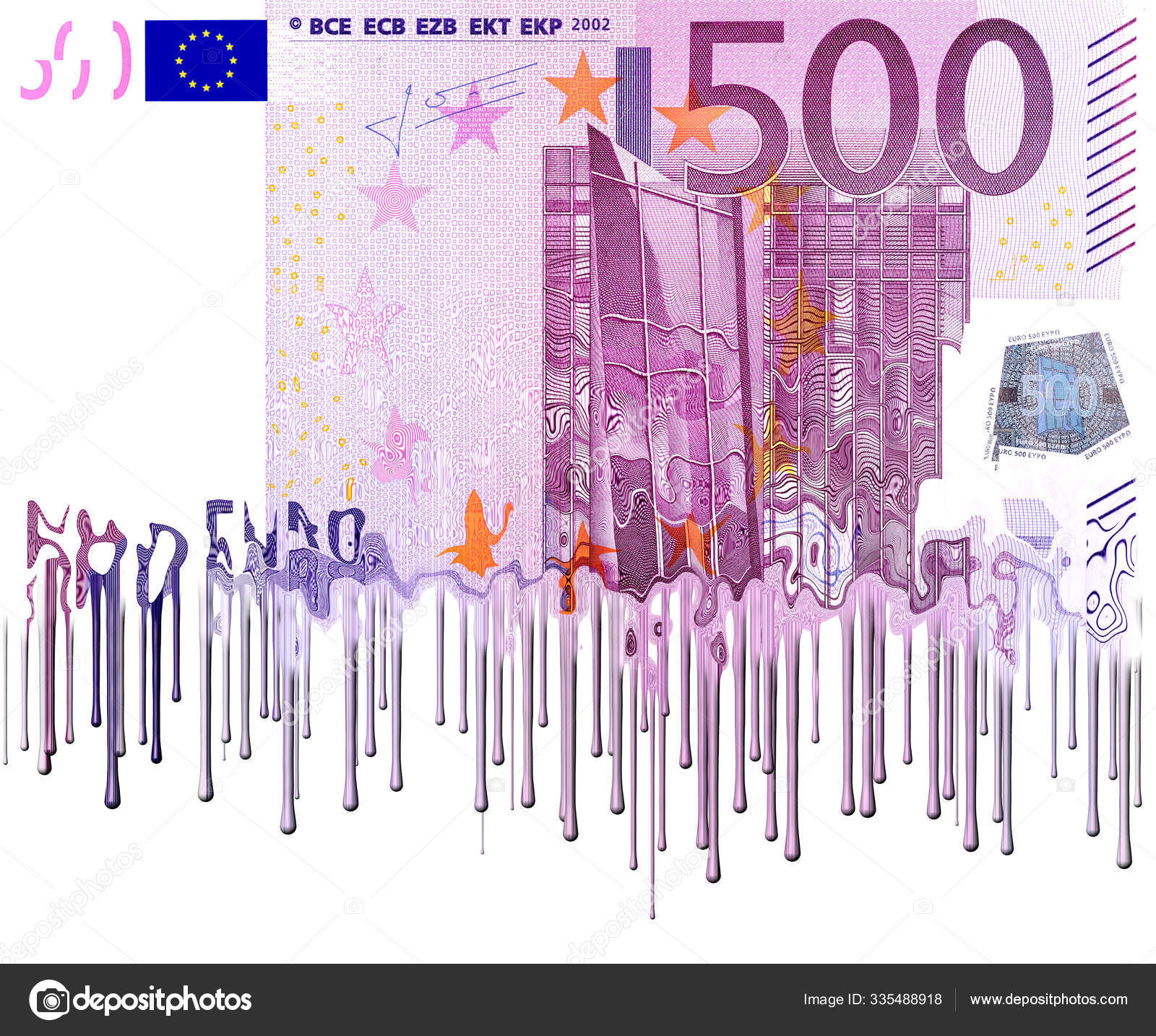 500 Euro Wishy Washy Stock Photo by ©PantherMediaSeller 335488918