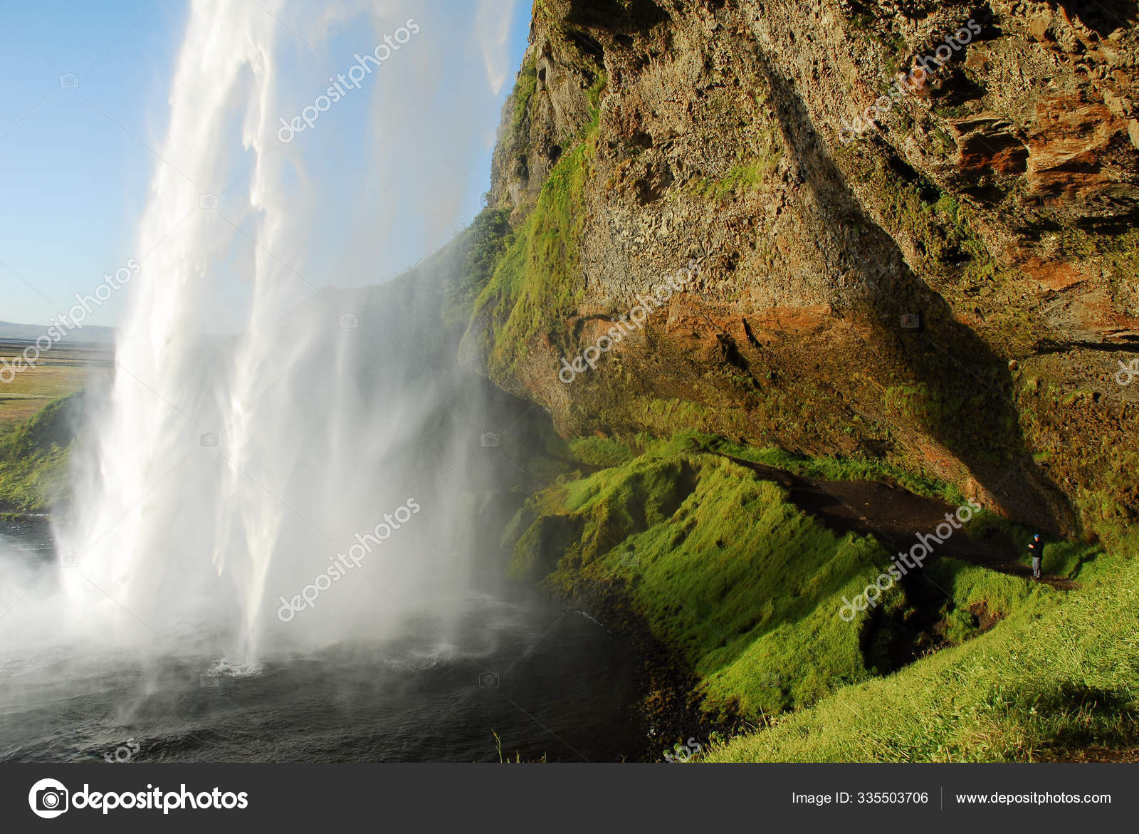 Waterfall Nature River Flow Environment Stock Photo by ...