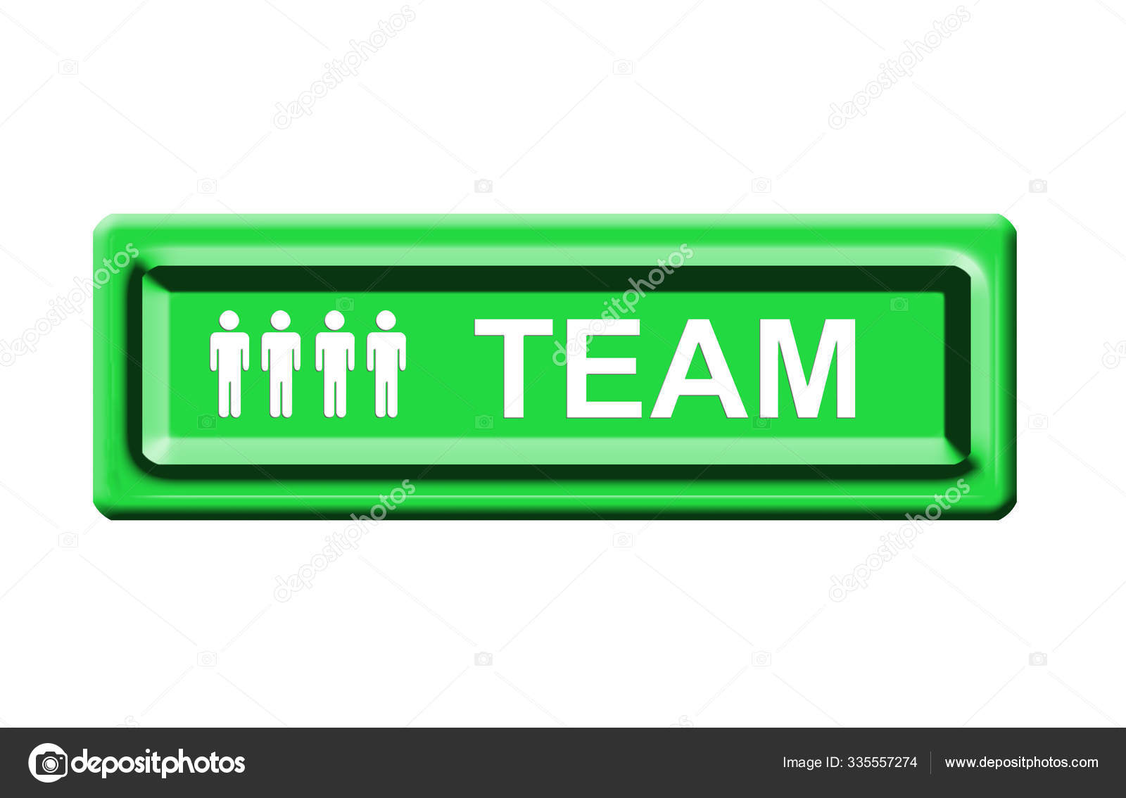Graphic Team Button Illustration — Stock Photo © PantherMediaSeller ...