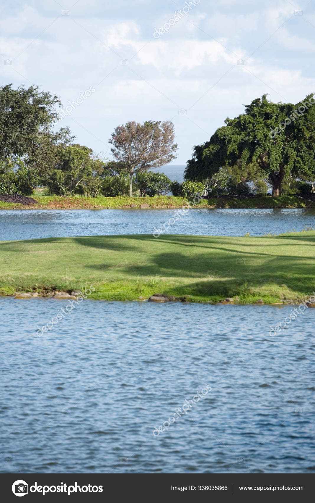 Golf Course Lake — Stock Photo © PantherMediaSeller #336035866