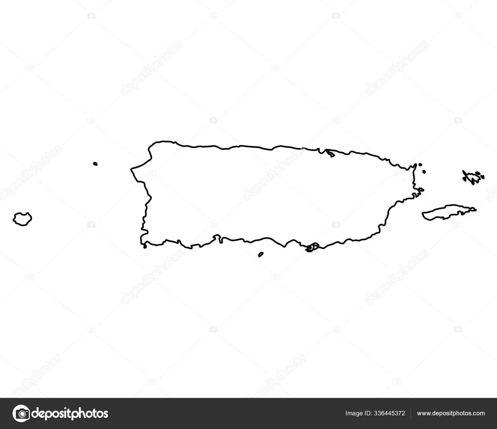 Map Puerto Rico Geographical Map — Stock Photo © PantherMediaSeller ...