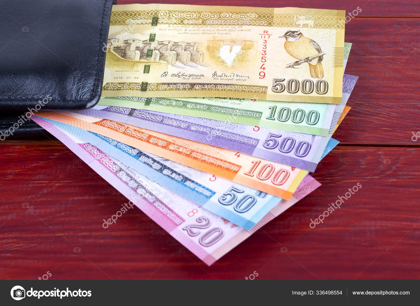 Sri Lankan Rupee 5000