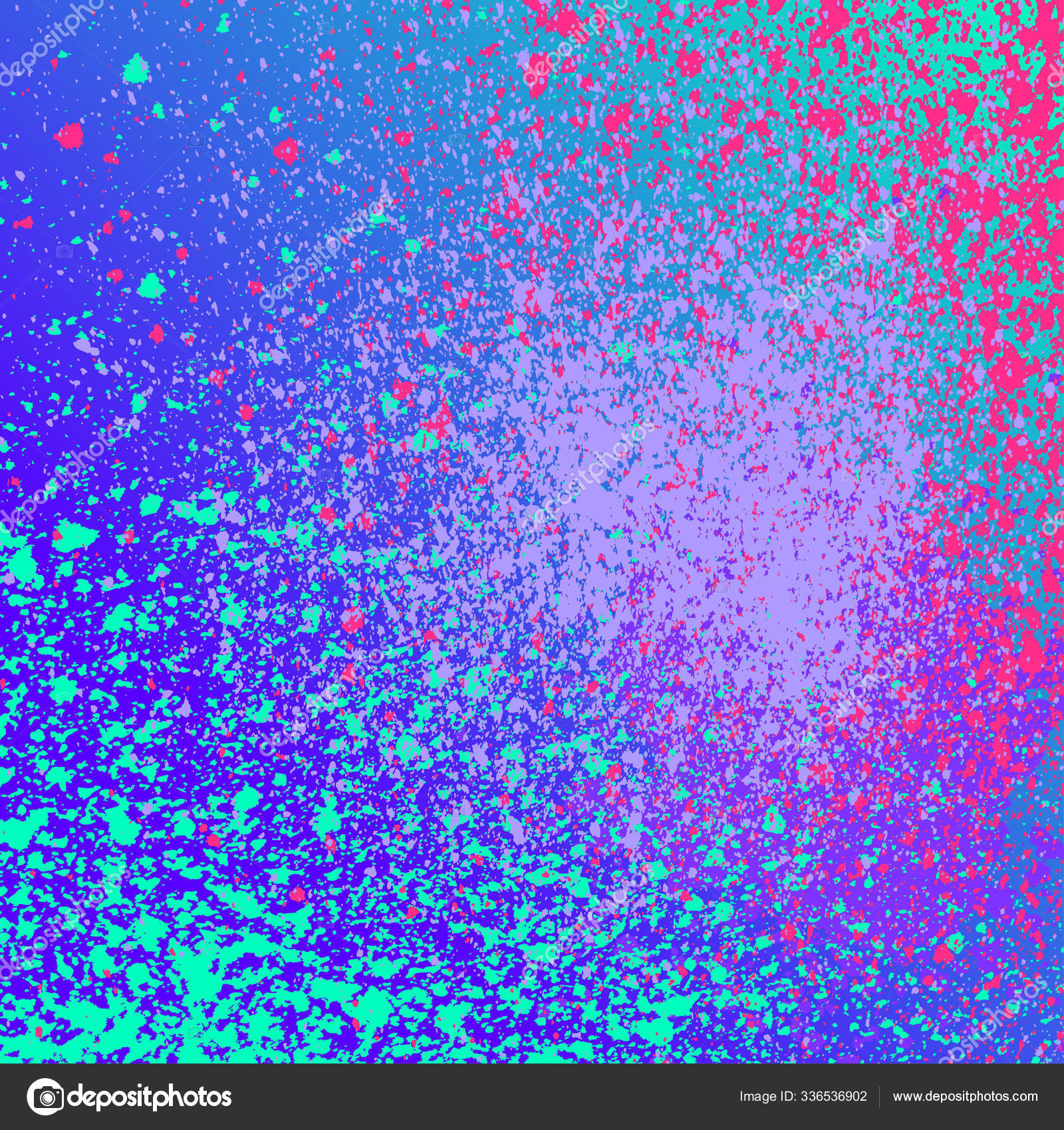 Neon Paint Splatter Backgrounds