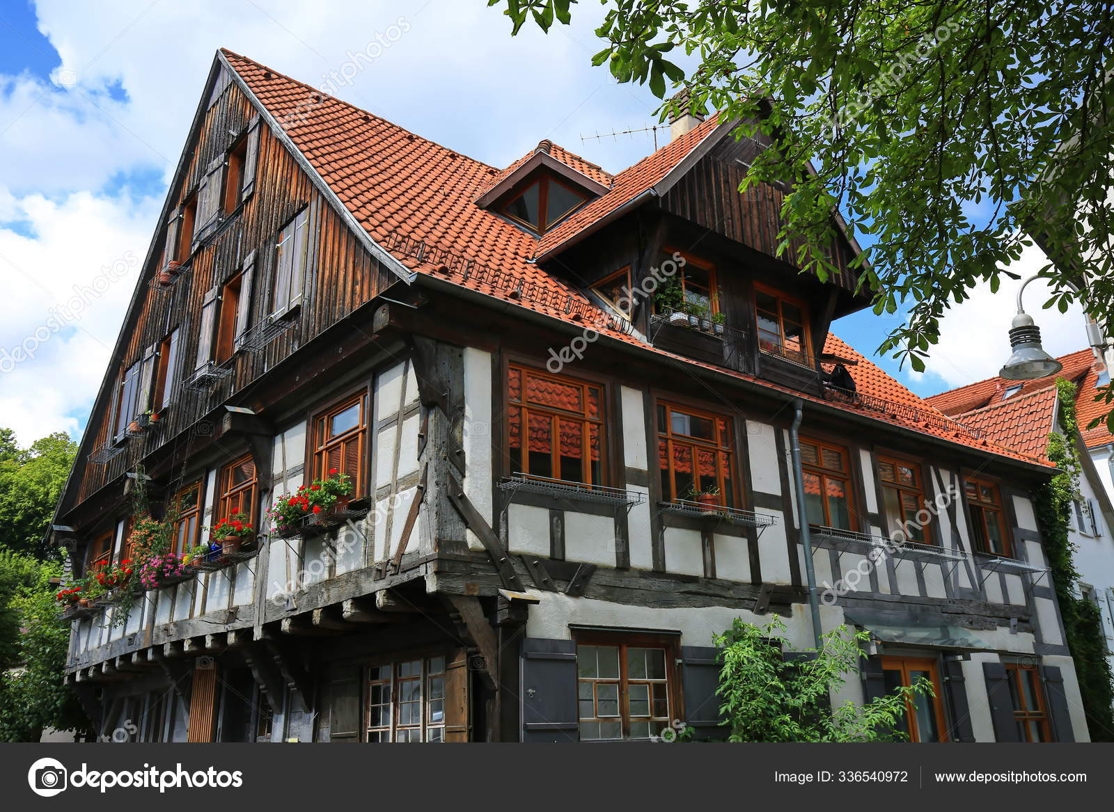 Ciudad Biberach Alemania Alemania Con Muchas Atracciones Históricas ...