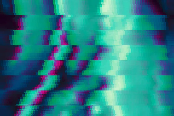 Colored noise with crazy directions of light. Modern, trendy digital ...