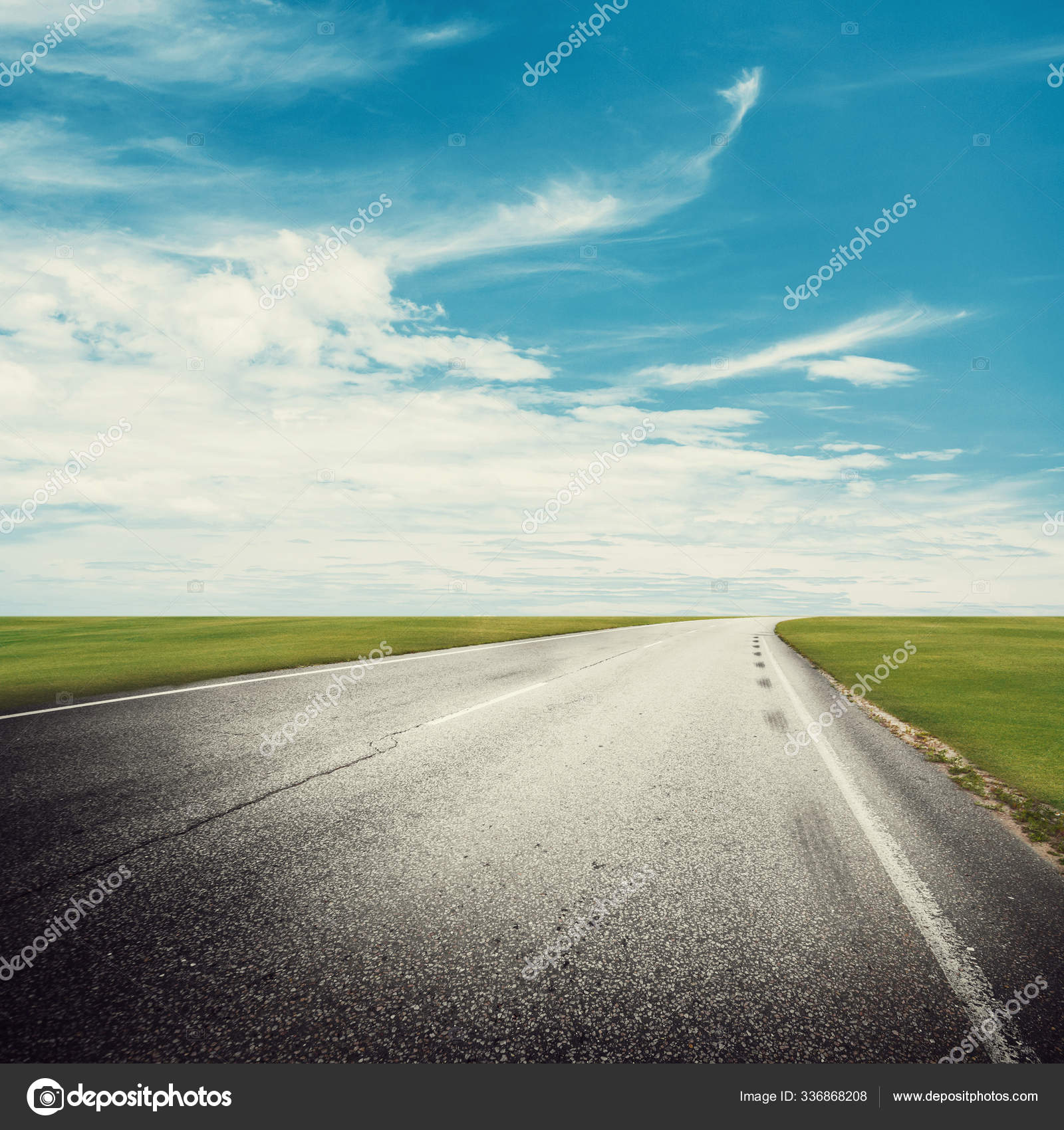 Clear Highway Road Outdoor Background Stock Photo by ...