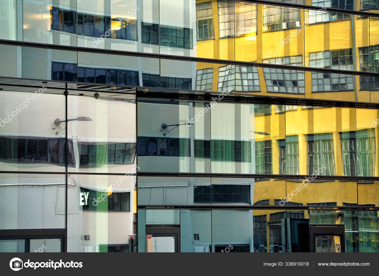 Different Architecture Colorful Background Stock Photo by ...