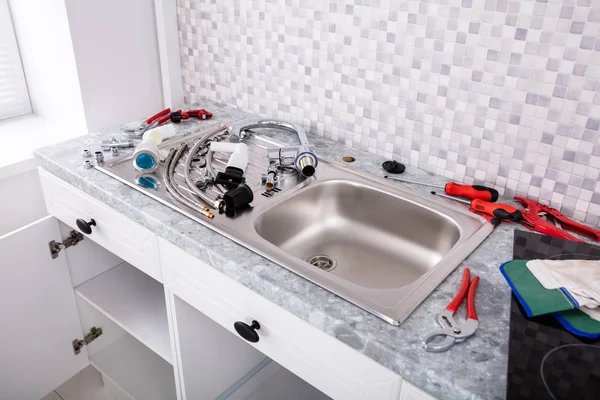 Sink installation Stock Photos, Royalty Free Sink installation Images ...