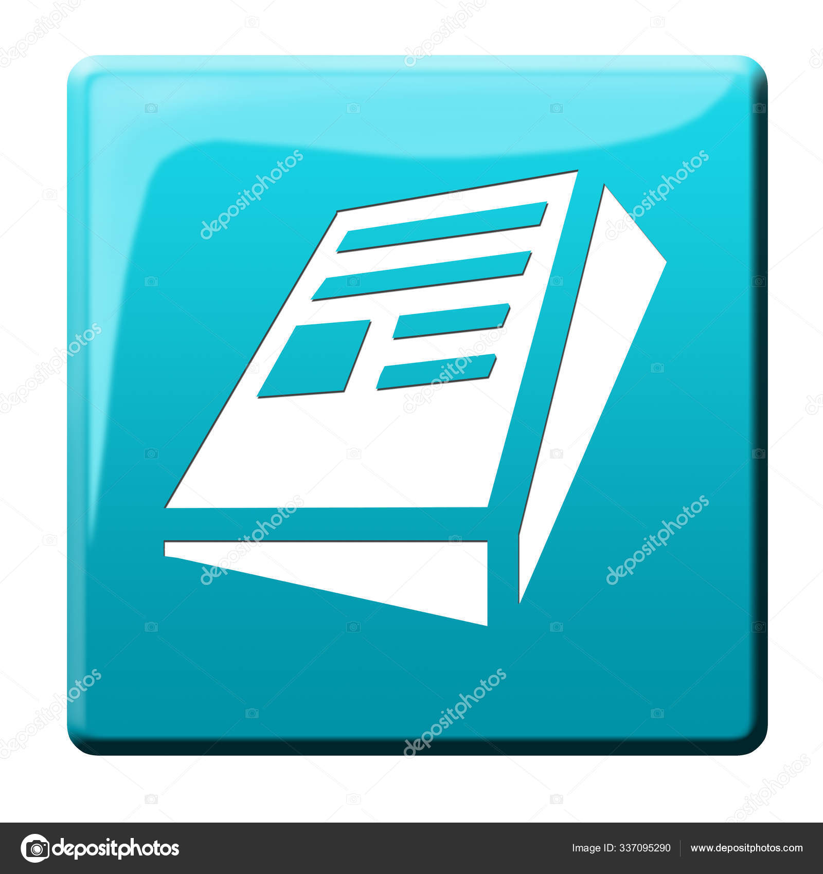 Colorful Web Button Icon Template — Stock Photo © PantherMediaSeller ...