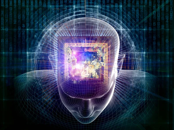 Numbers of the Mind — Stock Photo © agsandrew #8423661