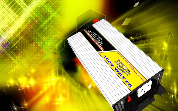 Digital Illustration Inverter Colour Background — Stock Photo ...