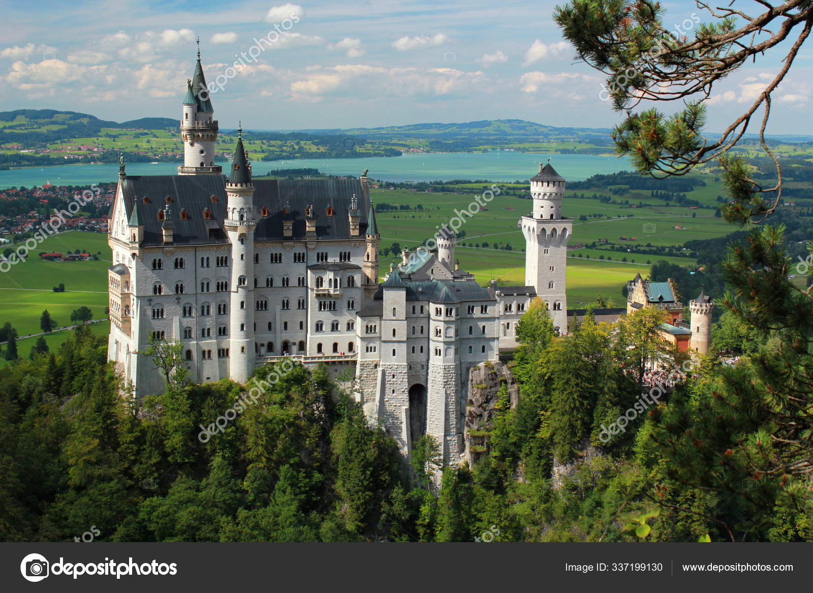 Scenic View Majestic Medieval Castle Architecture — Stock Editorial ...