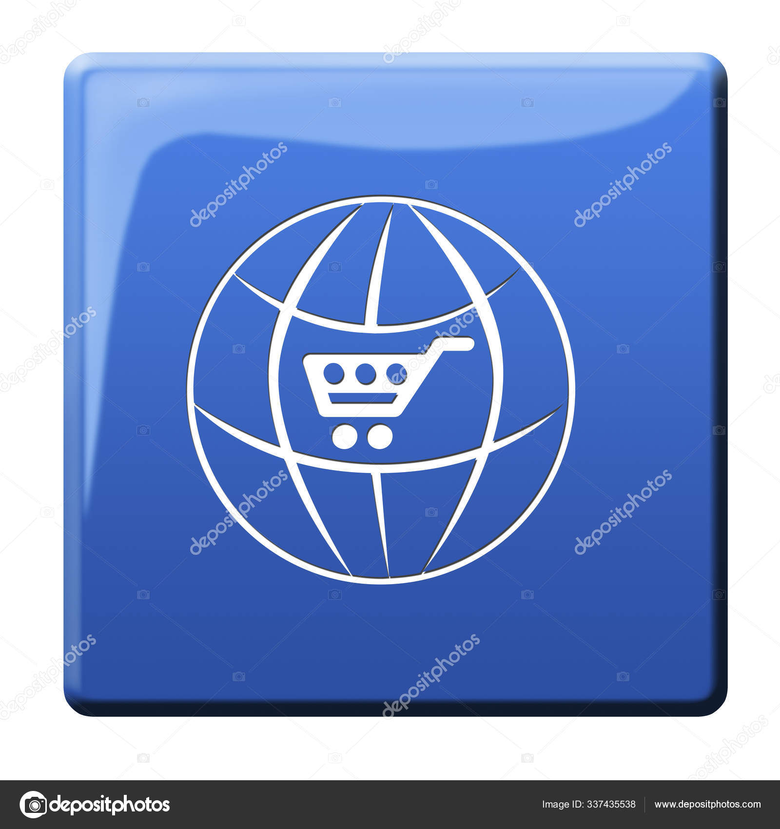 Colorful Web Button Icon Template — Stock Photo © PantherMediaSeller ...