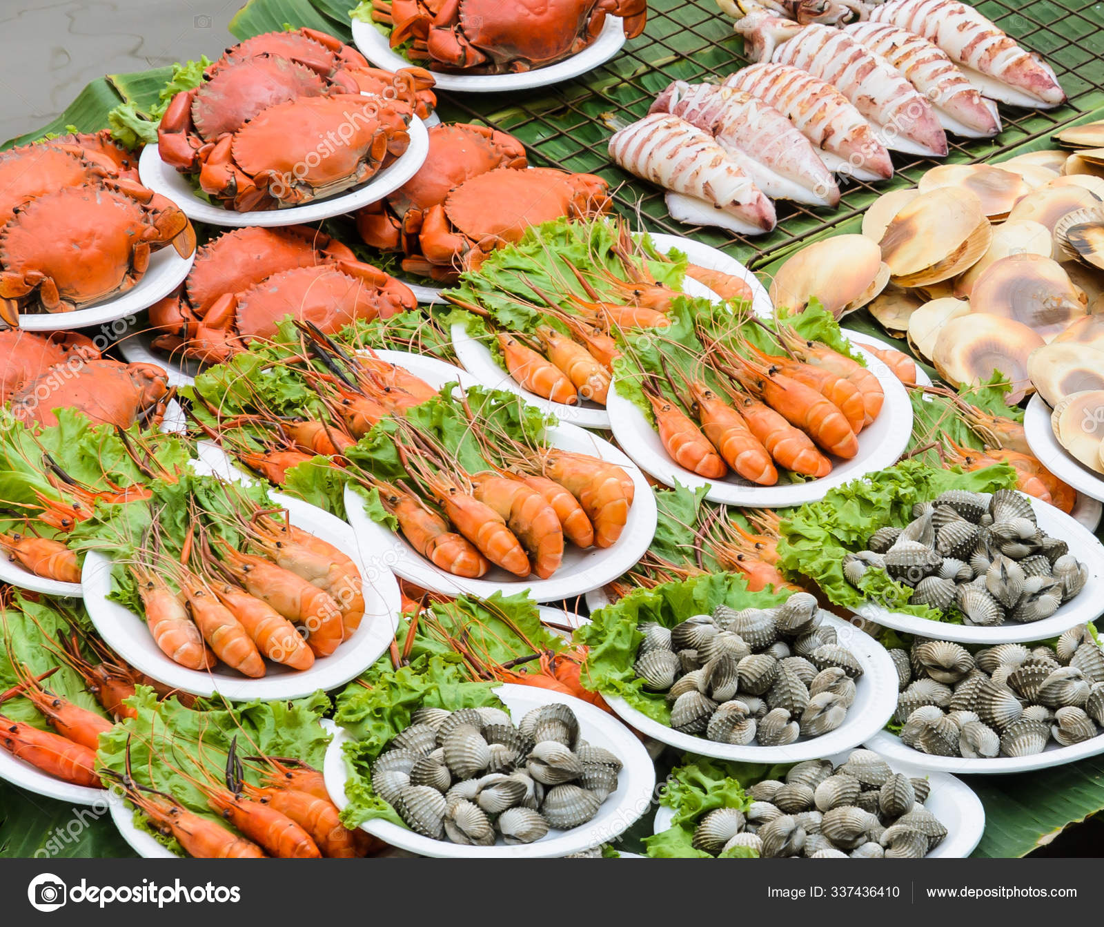 Seafood Floating Market Thailand — Stock Photo © PantherMediaSeller ...