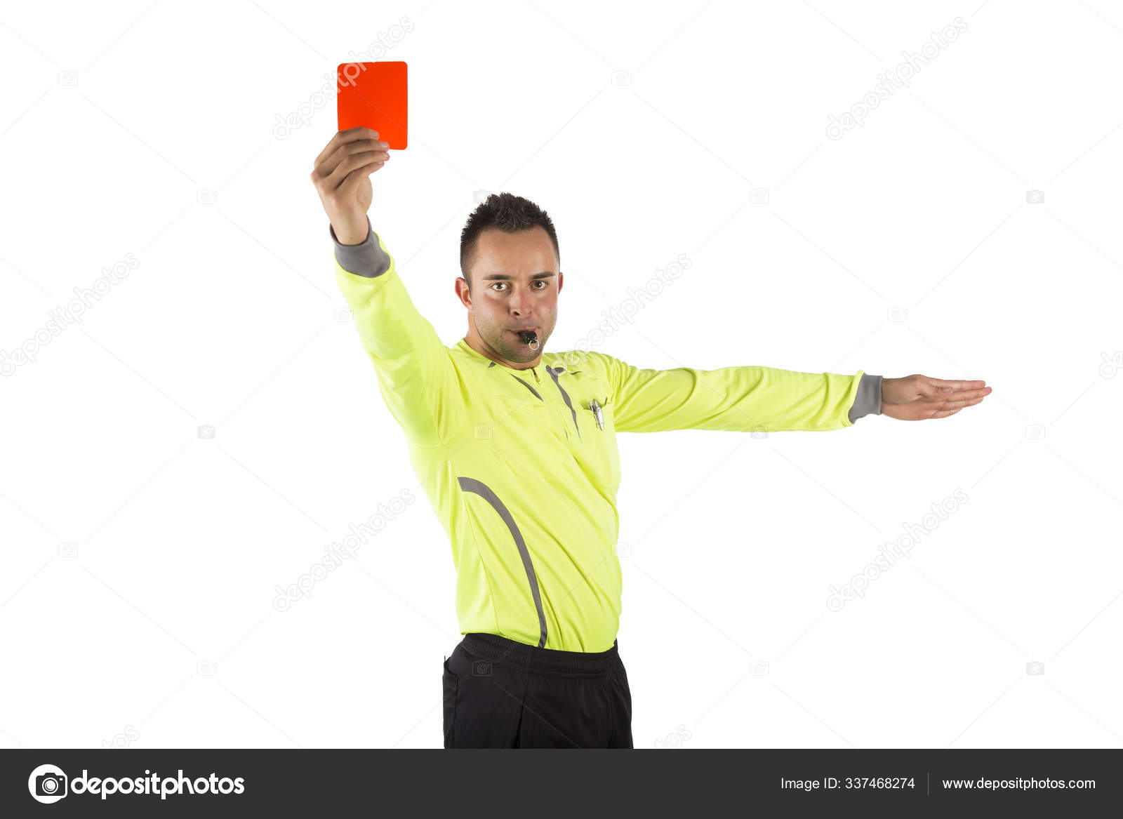 Referee Red Card Optional — Stock Editorial Photo © PantherMediaSeller ...