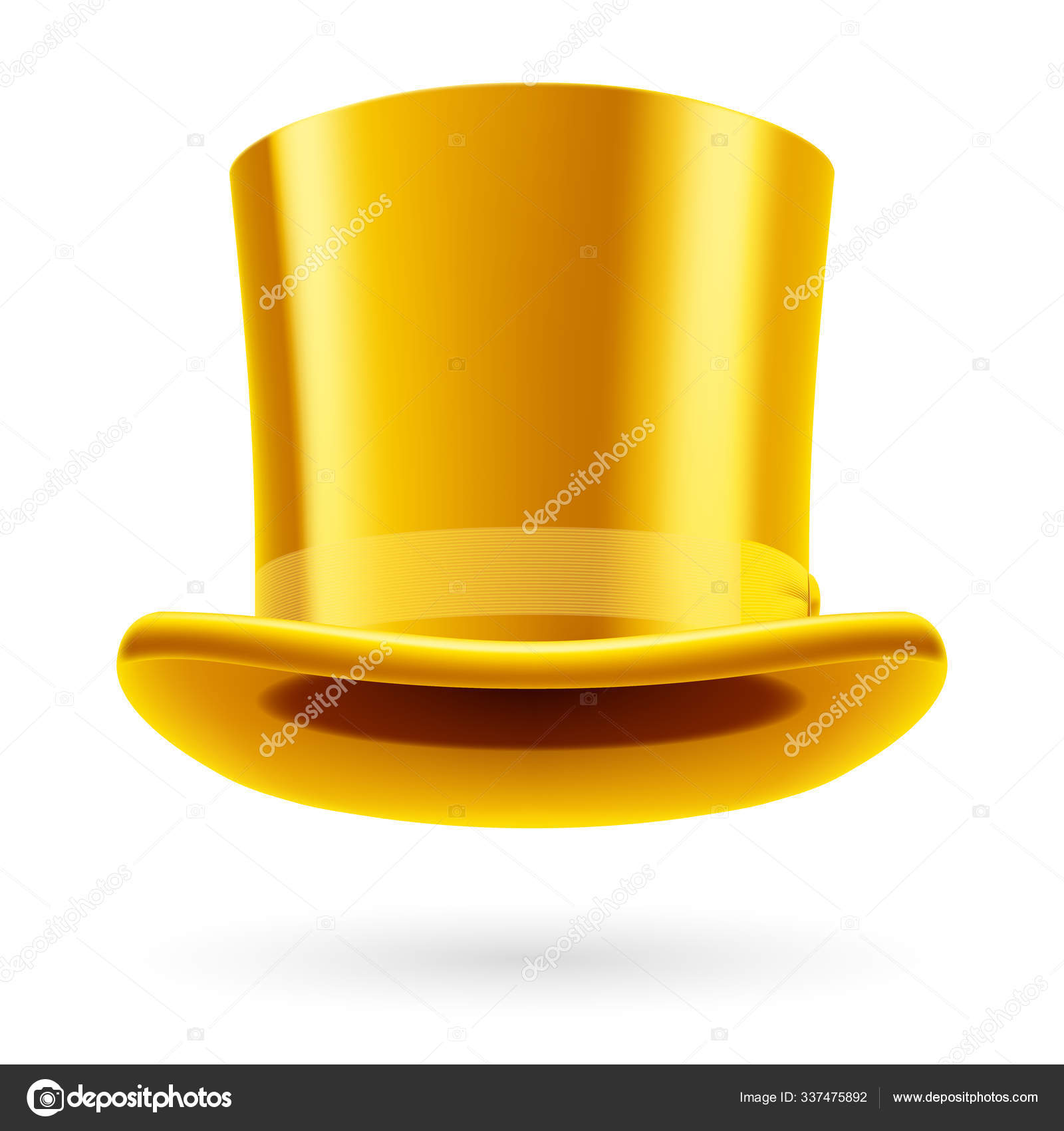 Gold Top Hat