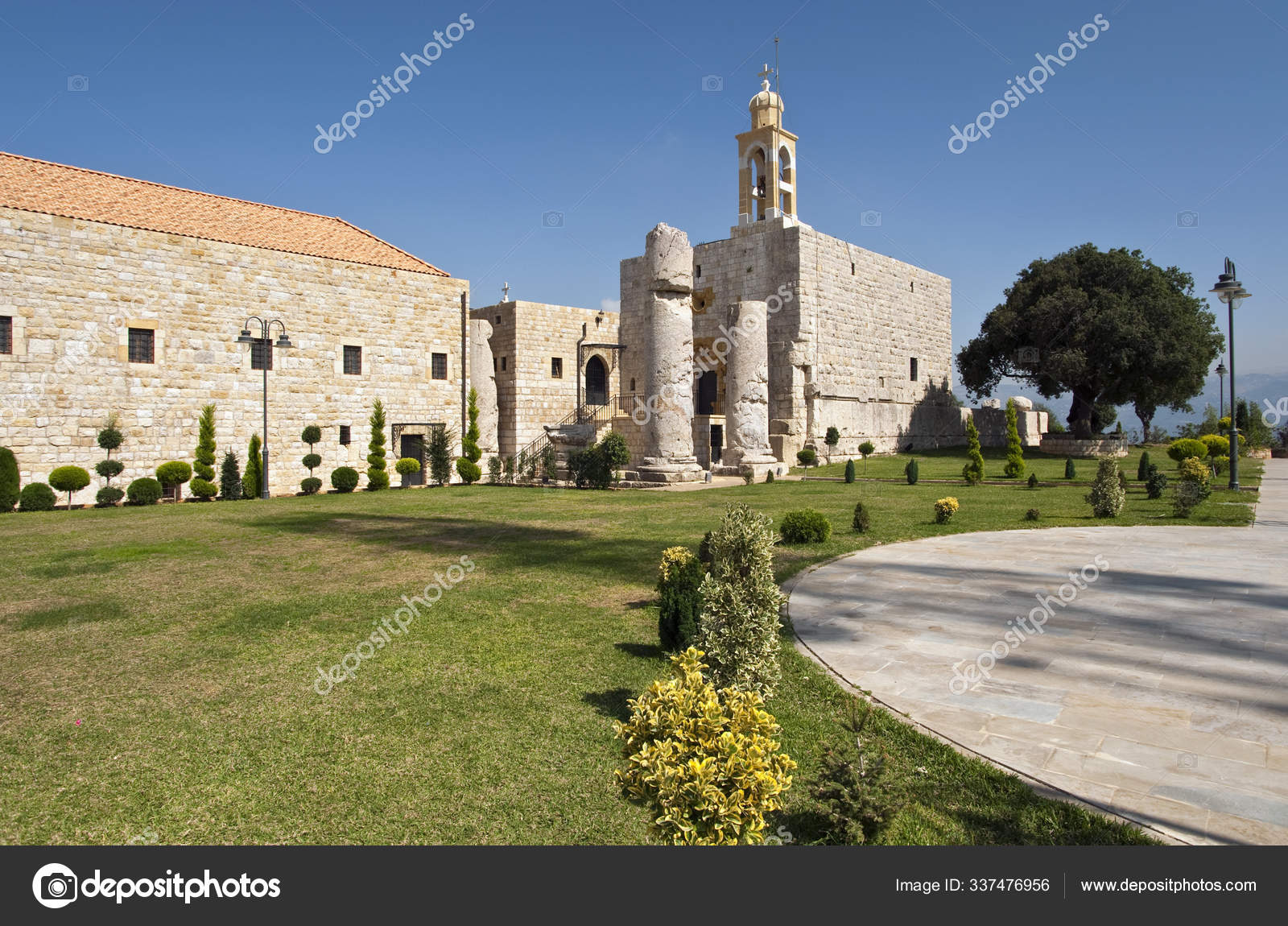 Monastery Beit Meri — Stock Photo © PantherMediaSeller #337476956