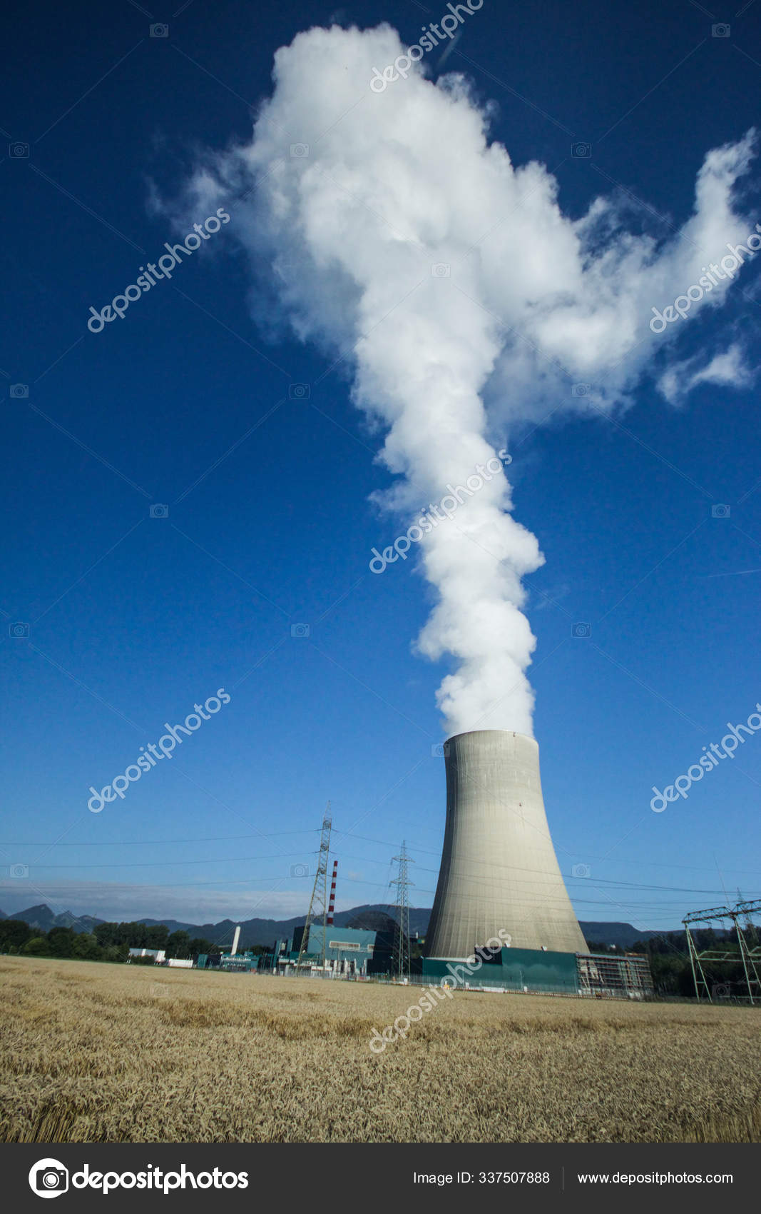 Central Nuclear Reactor Nuclear: fotografía de stock ...